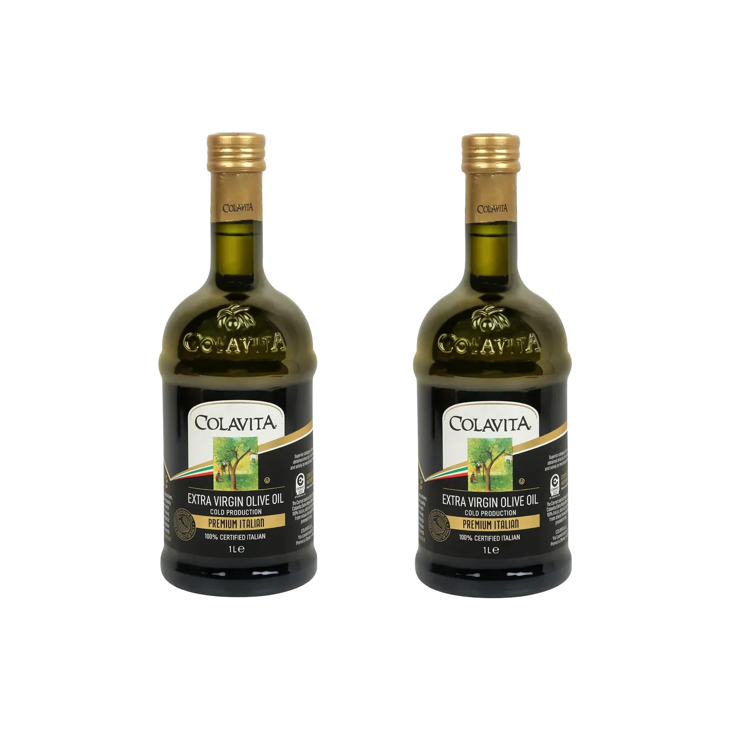 Colavita Combo Deal | Extra Virgin Olive Oil – Premium Italian 1L Pack of 2
